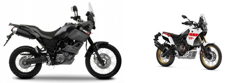 Yamaha XT660Z Tenere 2009 vs Yamaha Tenere 700 Rally Edition 2022