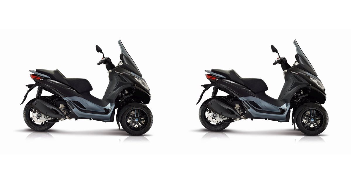 Confronto tra moto Piaggio MP3 300 2023 VS. Piaggio MP3 300 2024