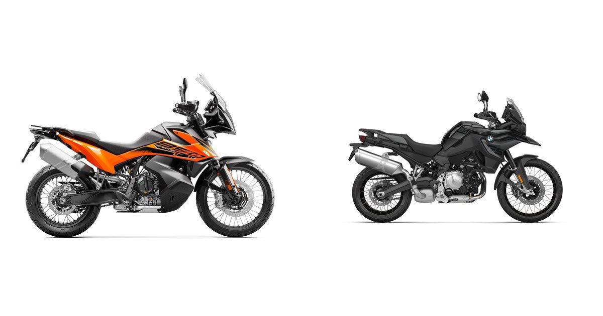 KTM 890 Adventure 2021 vs BMW F 850 GS 2022