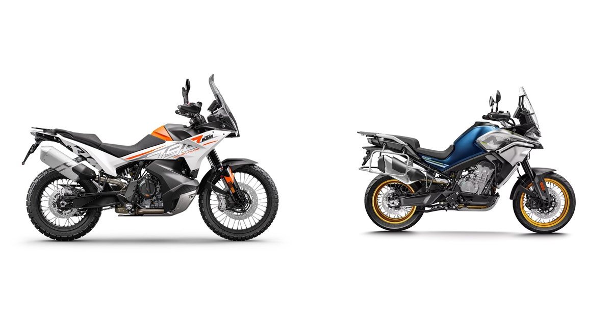 KTM 790 Adventure 2023 vs CFMOTO 800MT Touring 2024