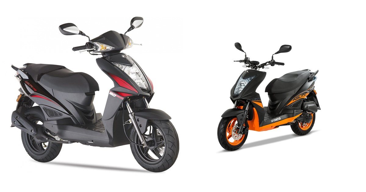 Kymco Agility RS Naked 50 2018 vs Kymco Agility RS Naked 50 2019