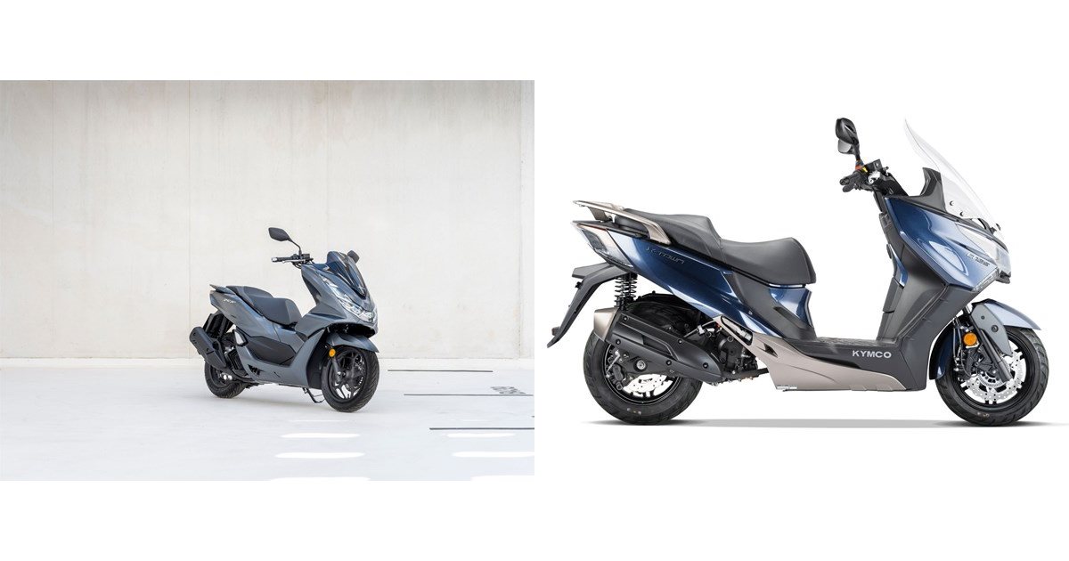 Honda PCX 125 2021 vs Kymco X-Town CT 125i CBS 2024