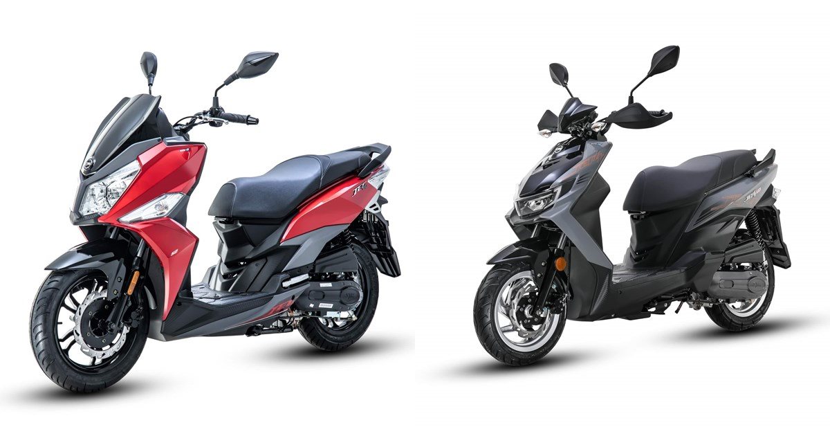 Motorrad Vergleich Sym Jet 14 50 2024 vs. Sym Jet 4 RX 50i 2024