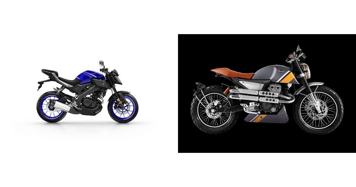 Motorrad Vergleich Yamaha MT-125 2017 vs. FB Mondial HPS 125i 2017
