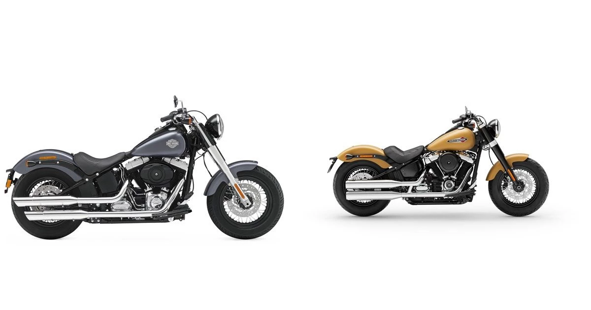 Harley-Davidson Softail Slim FLS 2015 vs Harley-Davidson Softail Slim ...