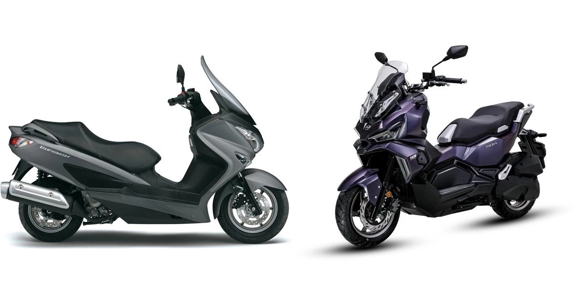 Suzuki Burgman 125 2021 vs Sym ADX 125 2024