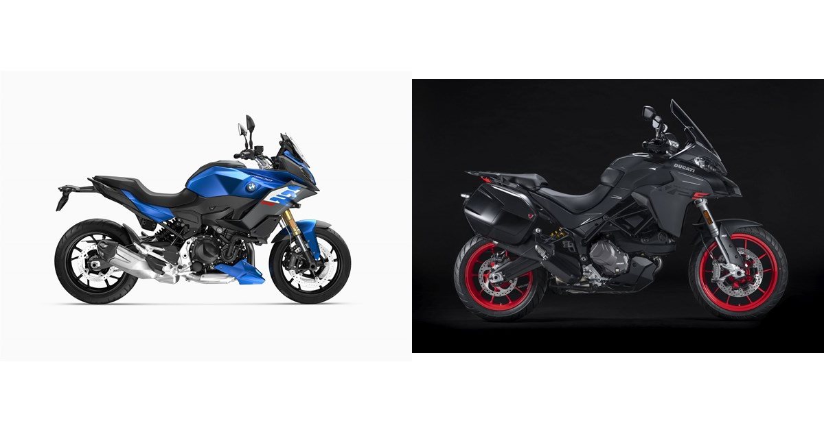 Motorrad Vergleich BMW F 900 XR 2024 vs. Ducati Multistrada V2 S 2022