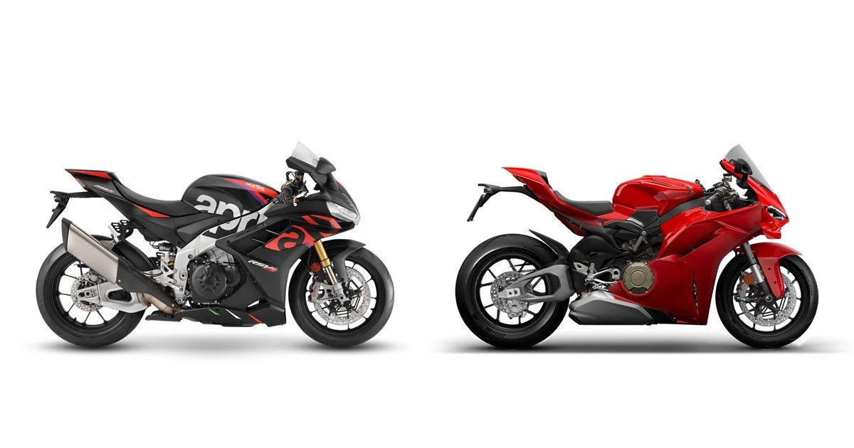 Aprilia RSV4 1100 Factory 2024 vs Ducati Panigale V4 2025