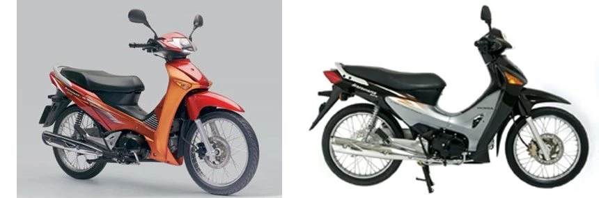 Motorrad Vergleich Honda ANF 125 Innova 2009 vs. Honda ANF 125 Innova 2006