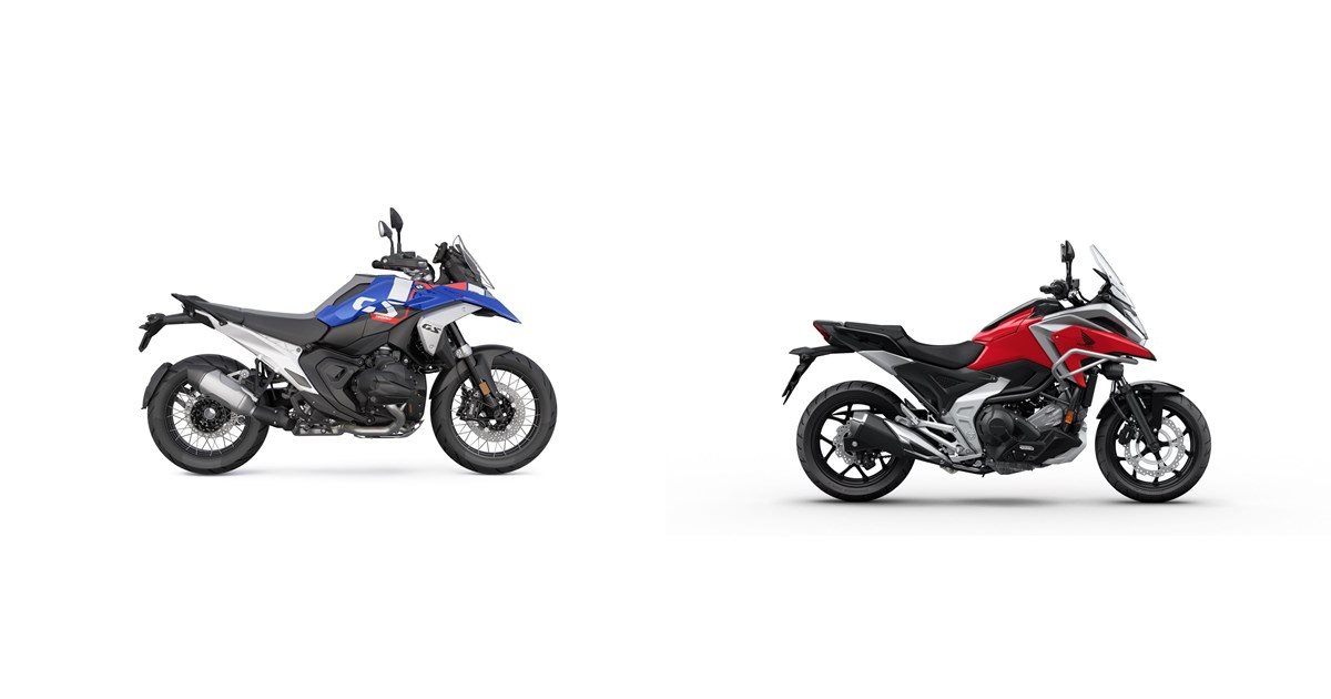 Motorrad Vergleich BMW R 1300 GS 2024 vs. Honda NC750X DCT 2023