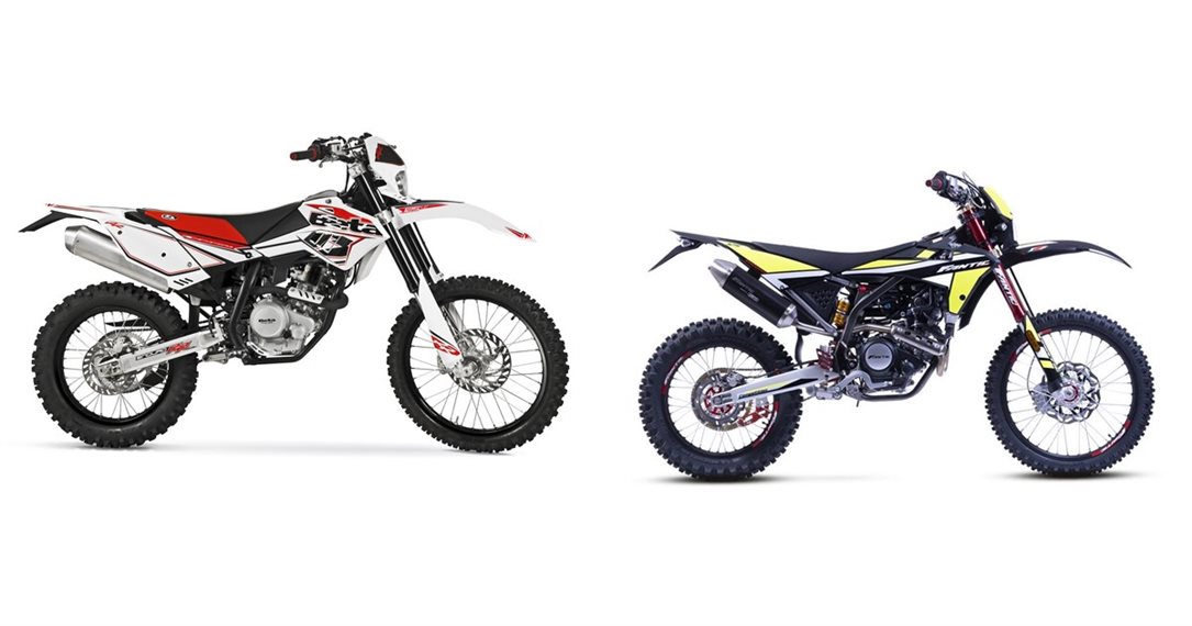 Motorrad Vergleich Beta RR Enduro 4T 125 LC 2015 vs. Fantic XEF 125 ...
