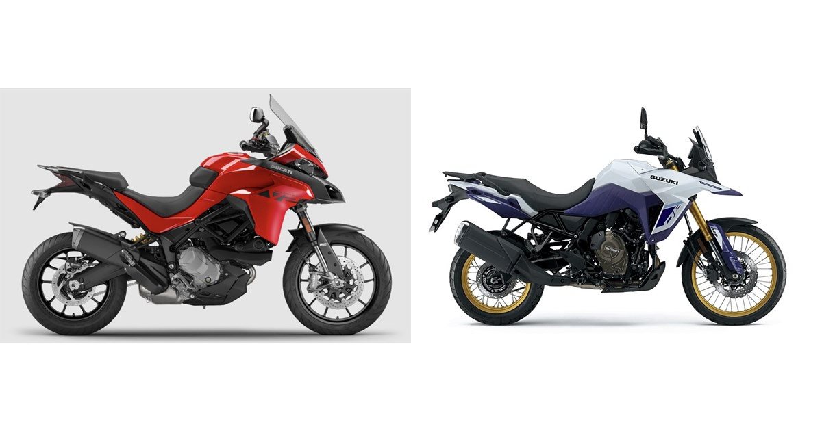 Ducati Multistrada V2 2024 vs Suzuki V-Strom 800DE 2024