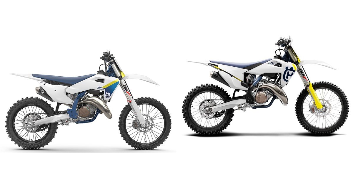 Motorrad Vergleich Husqvarna TC 150 2025 vs. Husqvarna TC 125 2019