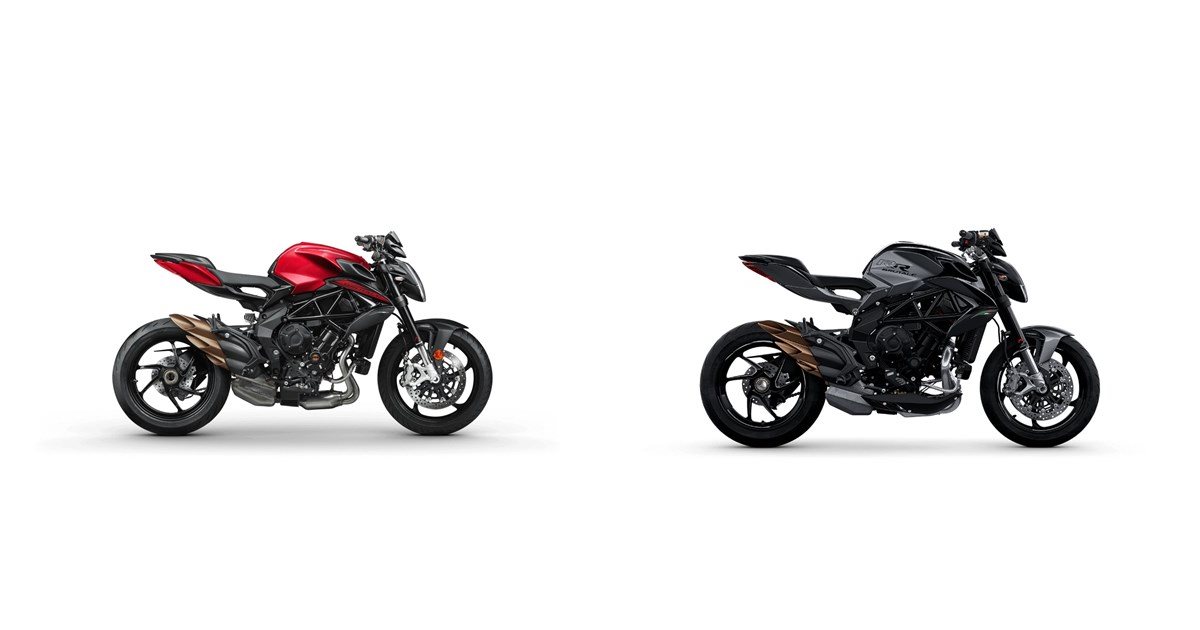 MV Agusta Brutale 800 R 2024 vs MV Agusta Brutale 800 RR 2022