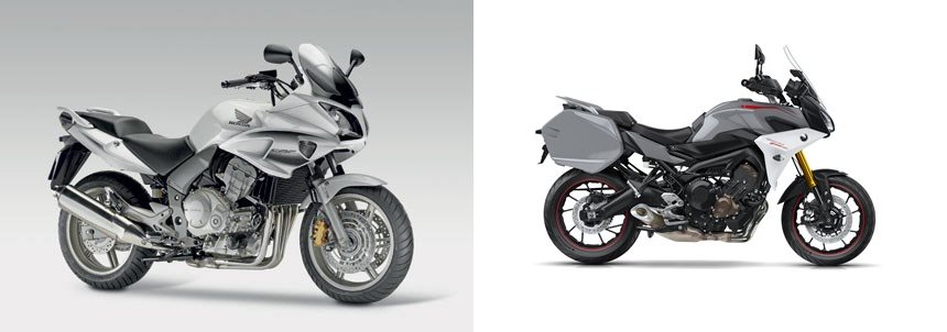 Honda CBF 1000 2009 vs Yamaha Tracer 900 GT 2018