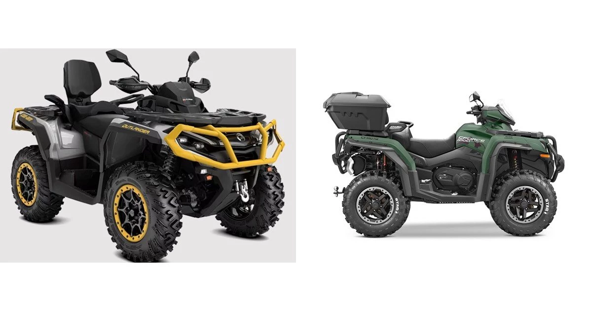 Can-Am Outlander Max XT-P 1000 T 2024 vs CFMOTO CFORCE 1000 Overland 2024