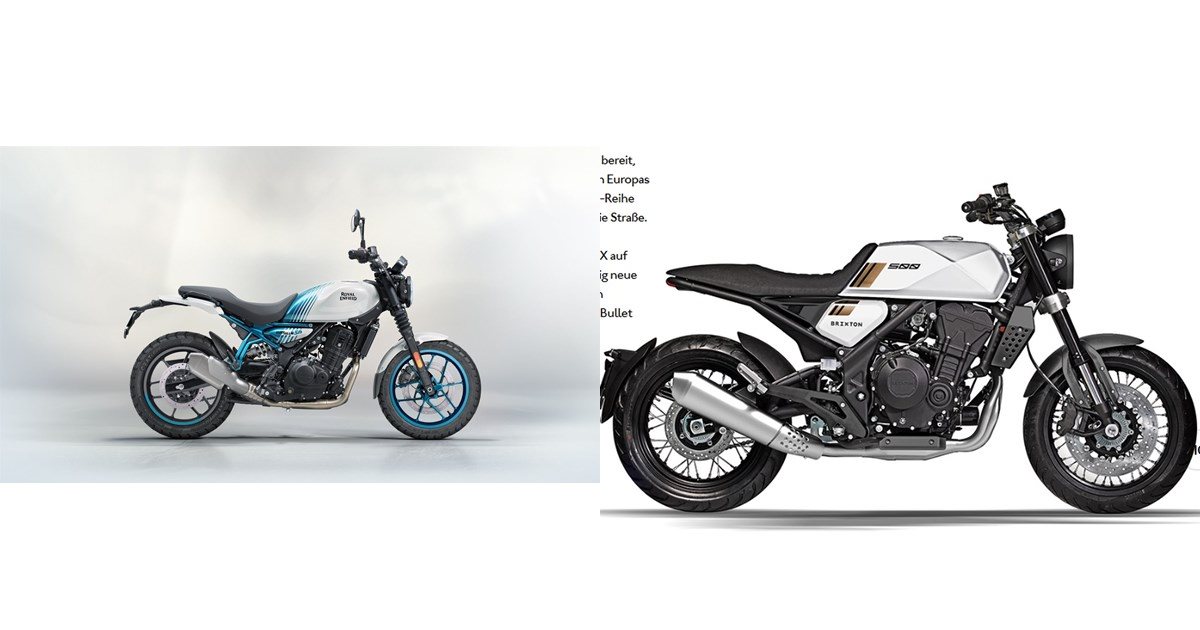 Motorrad Vergleich Royal Enfield Guerrilla 450 2024 vs. Brixton Crossfire 500 2020