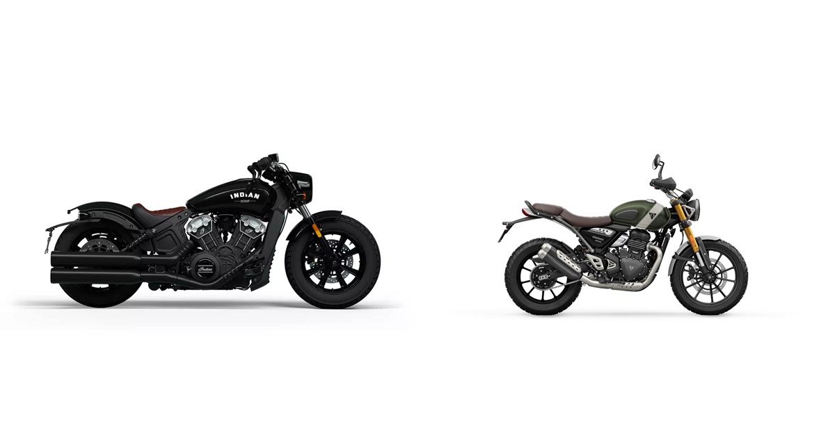 Indian Scout Bobber 2024 vs Triumph Scrambler 400 X 2024