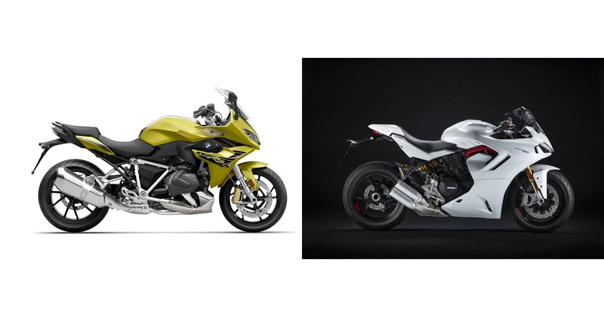 Motorrad Vergleich BMW R 1250 RS 2020 vs. Ducati SuperSport 950 S 2021
