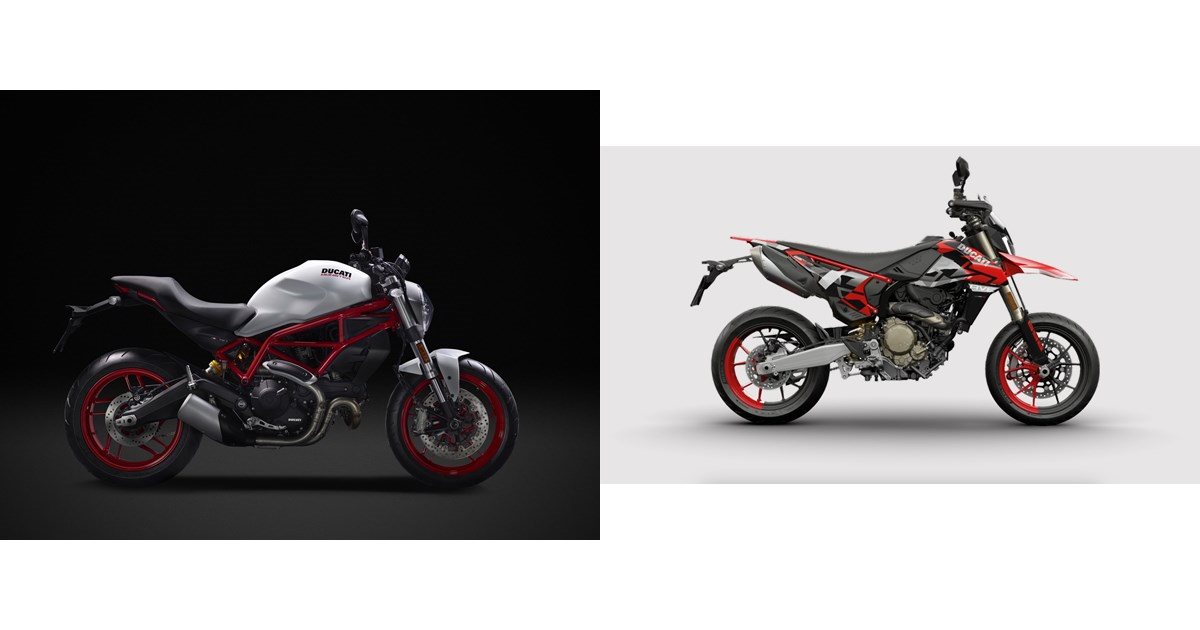 Motorrad Vergleich Ducati Monster 797 2020 vs. Ducati Hypermotard 698 ...