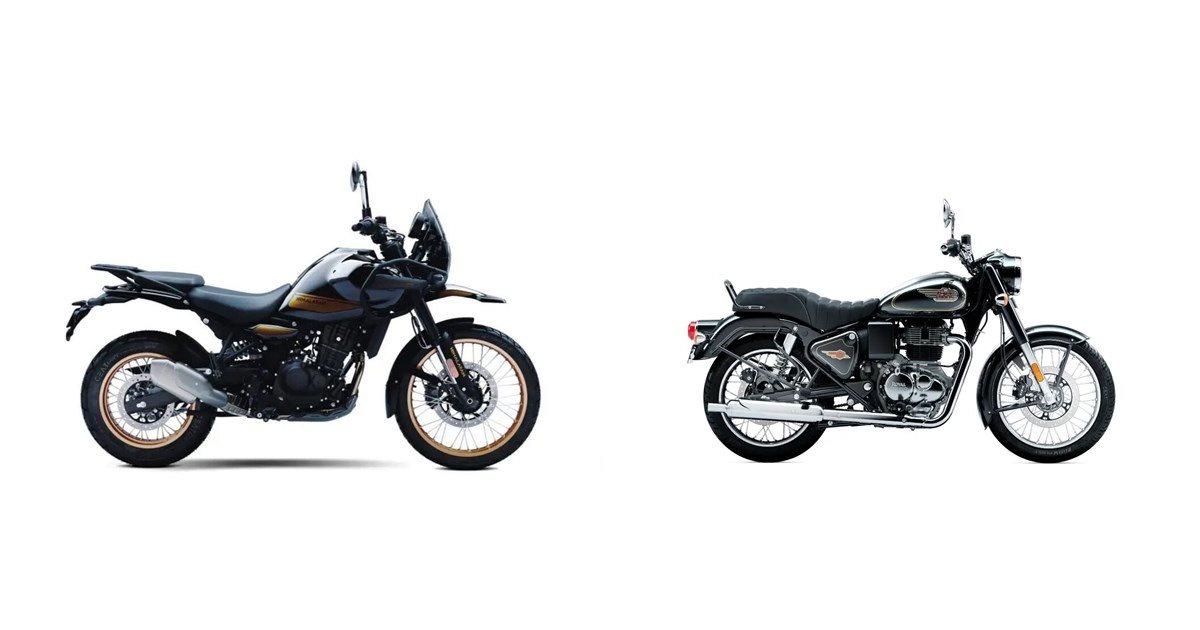 Royal Enfield Himalayan 450 2024 vs Royal Enfield Bullet 350 2024
