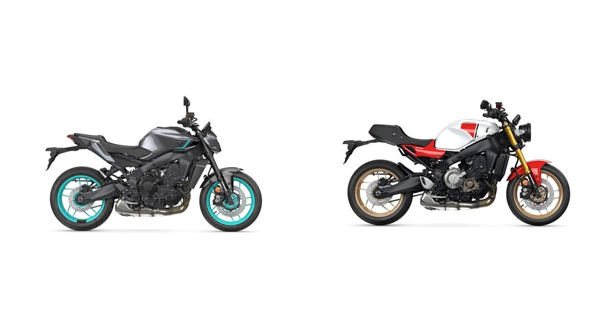 Yamaha MT-09 Y-AMT 2024 vs Yamaha XSR900 2024