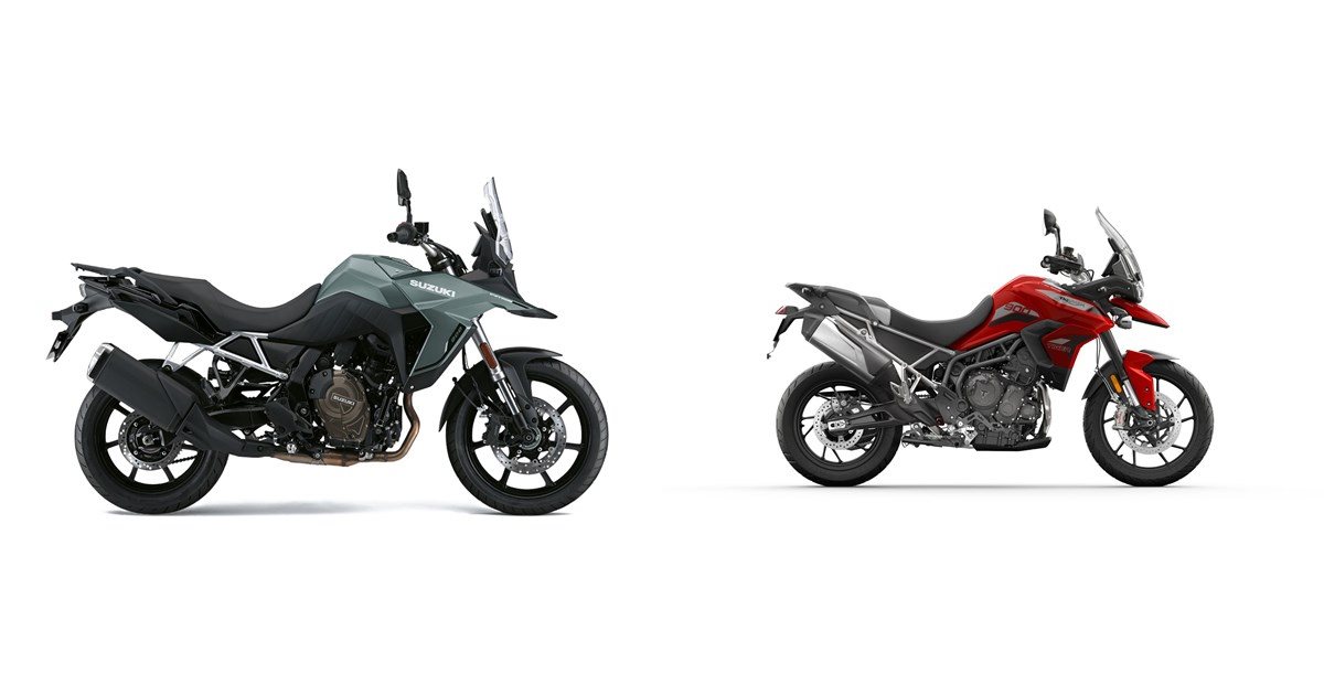 Suzuki V-Strom 800 2024 vs Triumph Tiger 900 GT Pro 2020