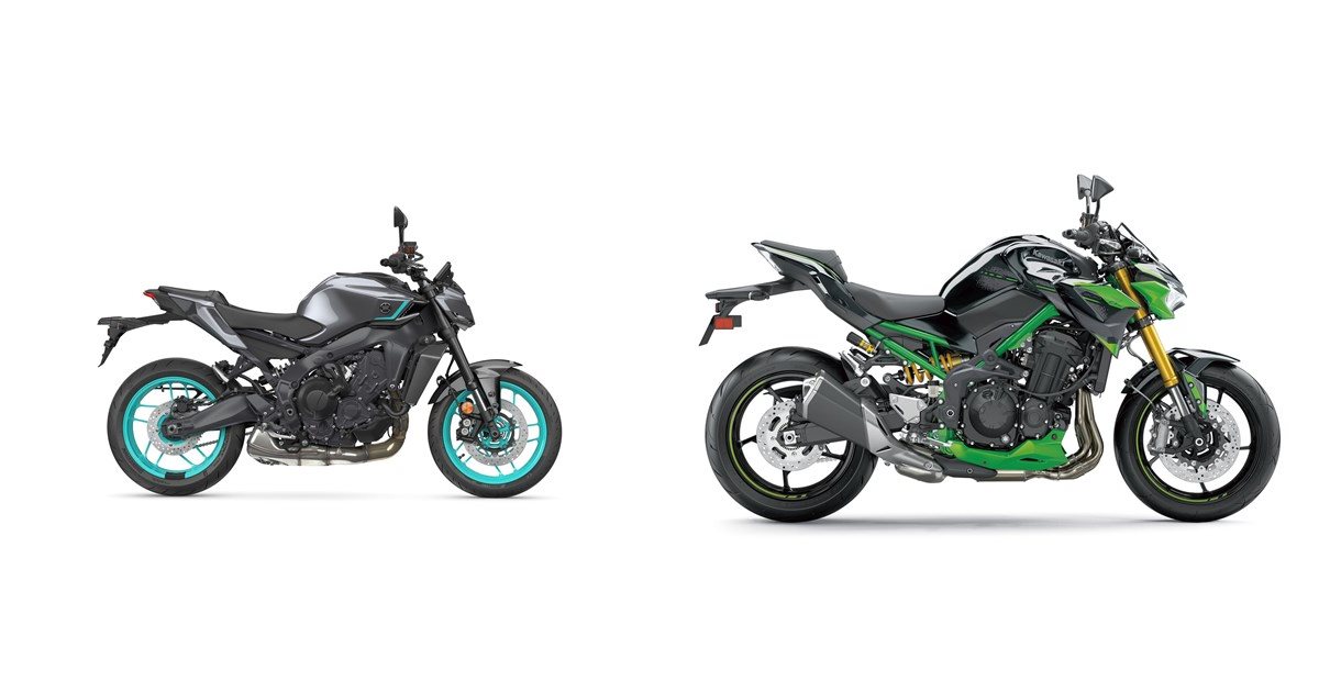 Yamaha MT-09 Y-AMT 2024 vs Kawasaki Z900 SE 2024