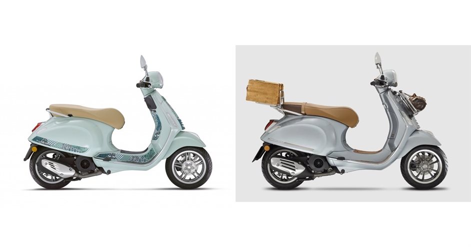 Motorrad Vergleich Vespa Primavera 125 Batik 2024 vs. Vespa Primavera 125 Pic Nic 2023