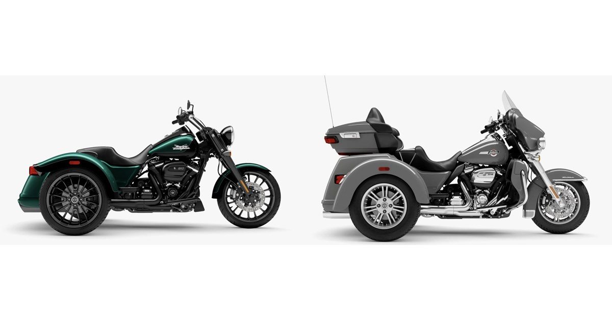 Harley-Davidson Freewheeler 2024 vs Harley-Davidson Tri Glide Ultra ...
