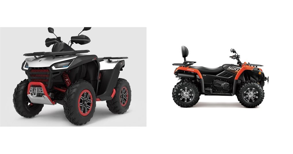Segway Snarler AT6 H 2022 vs CFMOTO CForce 520 L EFI 4x4 DLX 2021