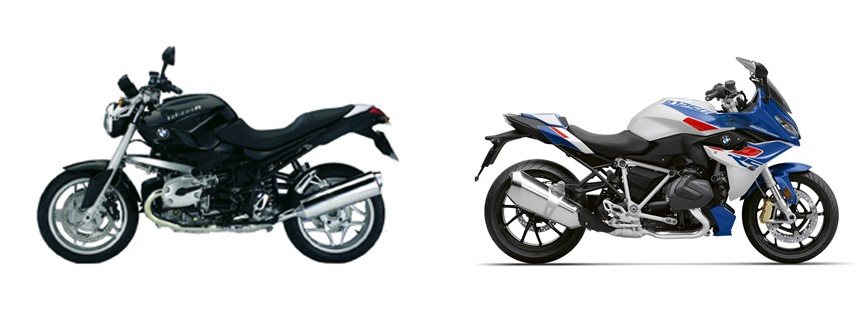 Motorrad Vergleich BMW R 1200 R 2007 vs. BMW R 1250 RS 2023