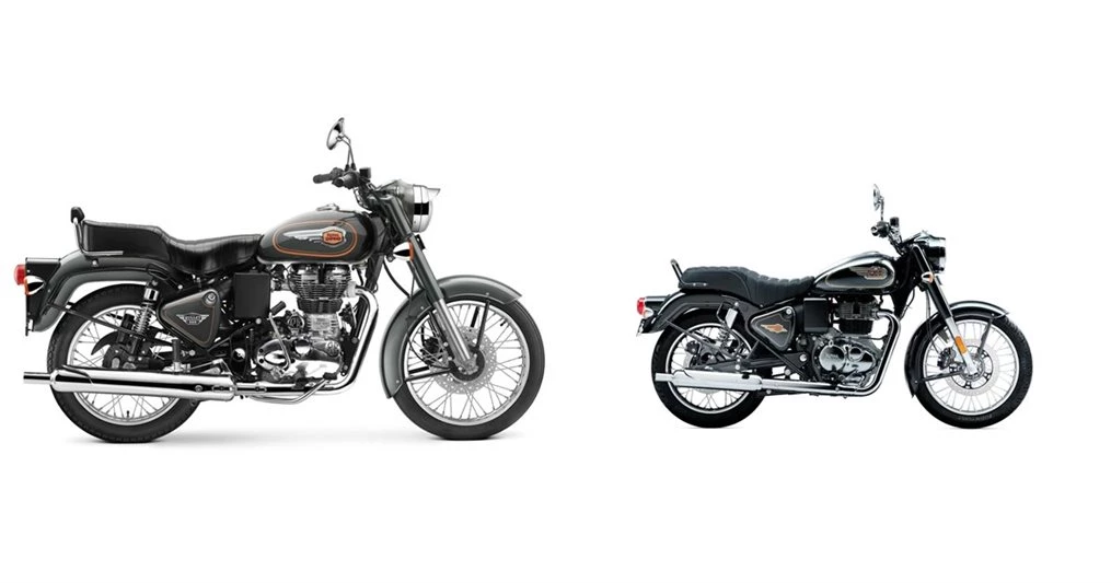Royal Enfield Bullet 500 EFI 2018 vs Royal Enfield Bullet 350 2024