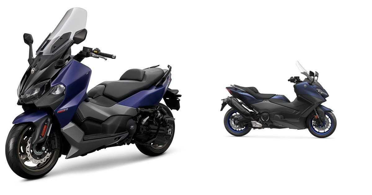 Motorrad Vergleich Sym Maxsym TL 2024 vs. Yamaha TMAX 2023