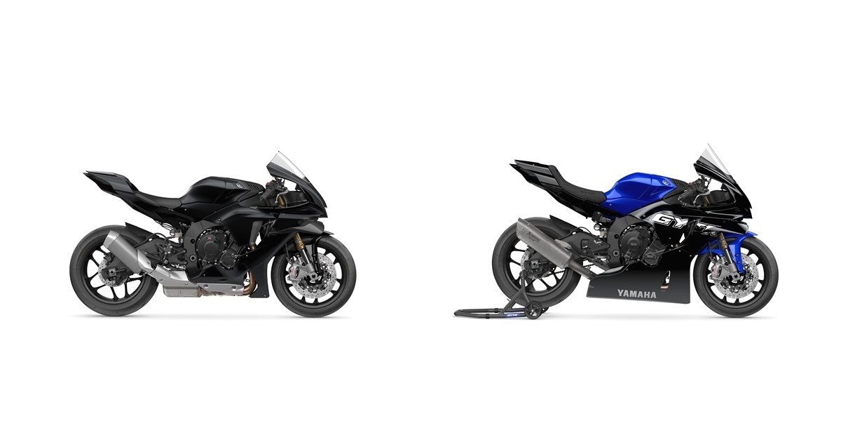 Motorrad Vergleich Yamaha R1 RACE 2025 vs. Yamaha R1 GYTR 2025