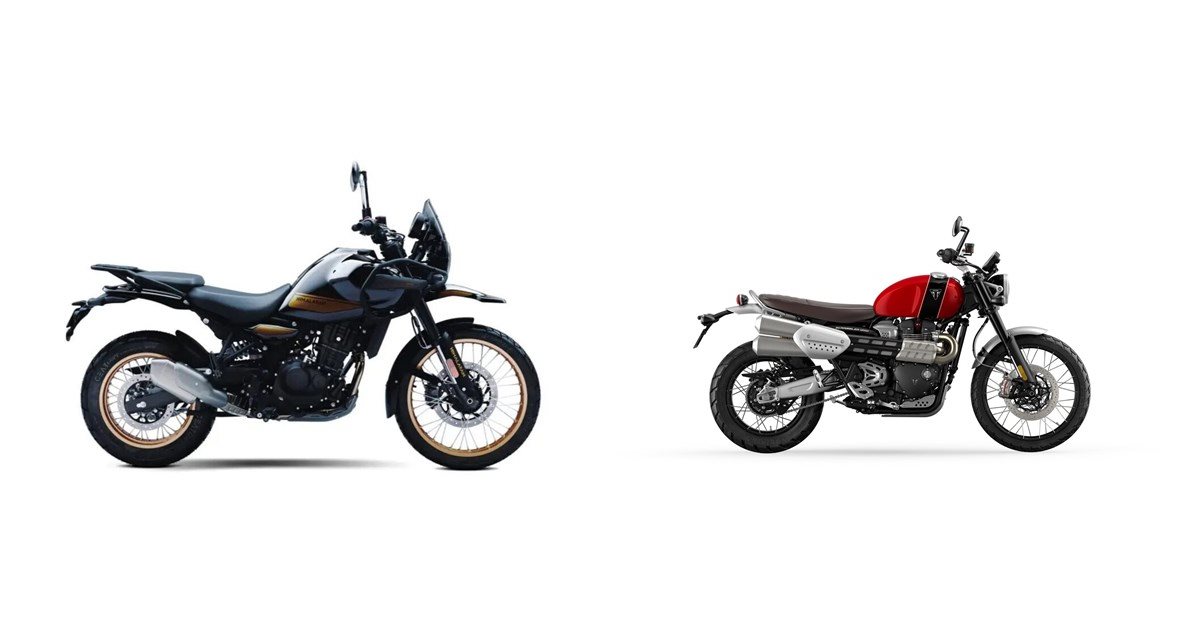 Royal Enfield Himalayan 450 2024 vs Triumph Scrambler 1200 XC 2023