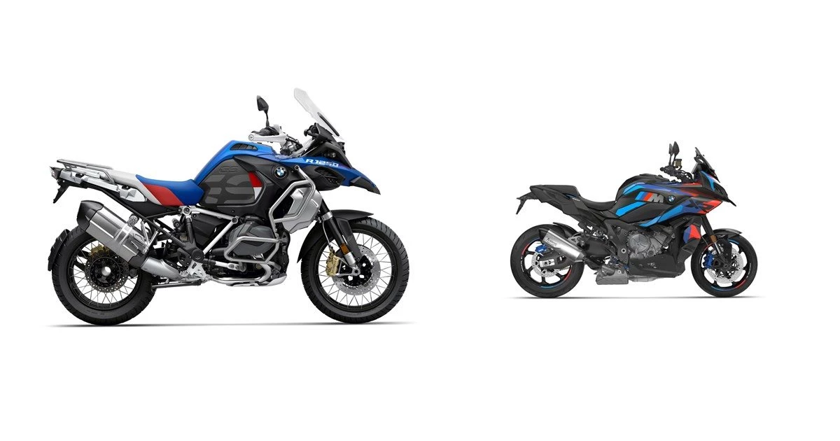 BMW R 1250 GS Adventure 2024 vs BMW M 1000 XR 2024