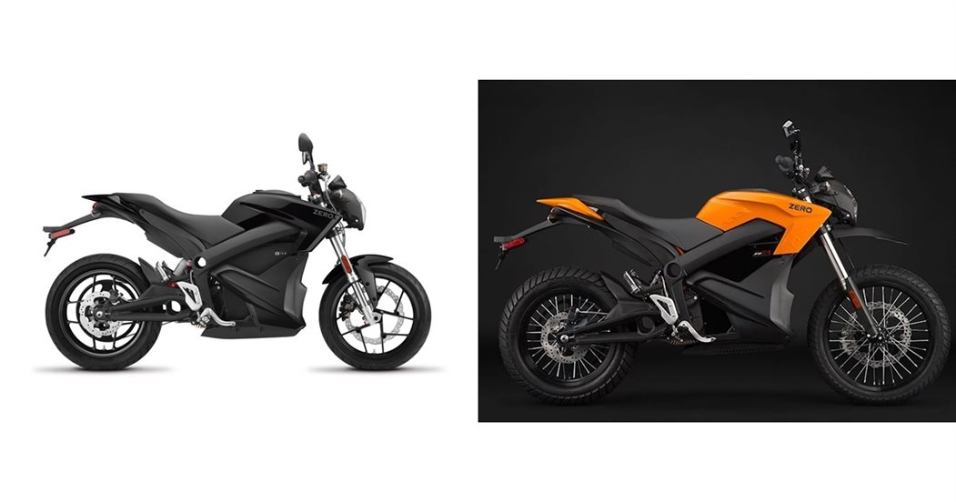 Motorrad Vergleich Zero S 2019 vs. Zero DS 2014