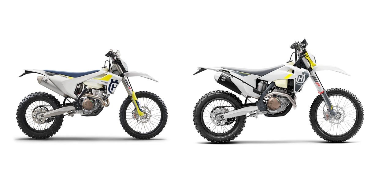 Motorrad Vergleich Husqvarna FE 350 2019 vs. Husqvarna FE 501 2022