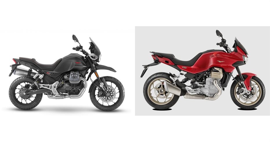 Moto Guzzi V85 Strada 2024 vs Moto Guzzi V100 Mandello 2023