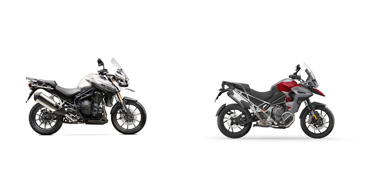Triumph Tiger Explorer 2015 vs Triumph Tiger 1200 GT Explorer 2024