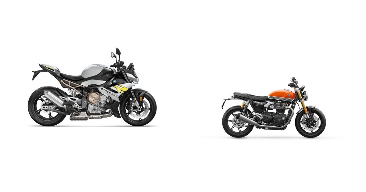 Comparaison des motos BMW S 1000 R 2022 VS. Triumph Speed Twin 1200 RS 2025
