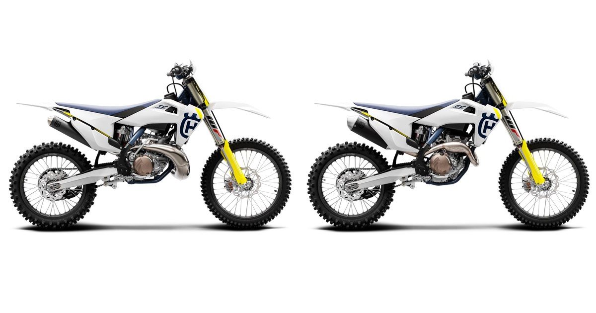 Motorrad Vergleich Husqvarna TC 250 2019 vs. Husqvarna FC 250 2019