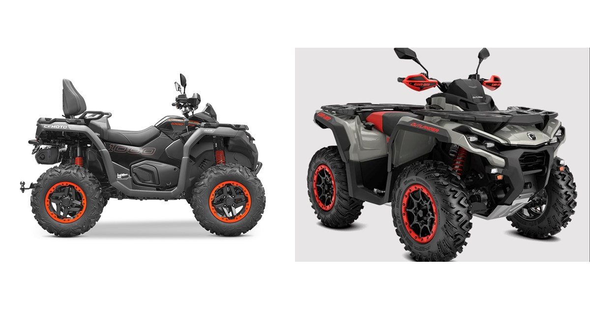 CFMOTO CFORCE 1000 Touring 2024 vs Can-Am Outlander X XC 1000 T 2024