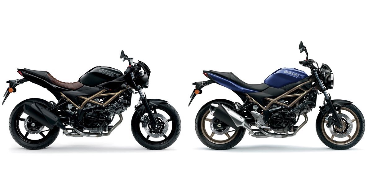 Motorrad Vergleich Suzuki SV650X 2021 vs. Suzuki SV650 2024