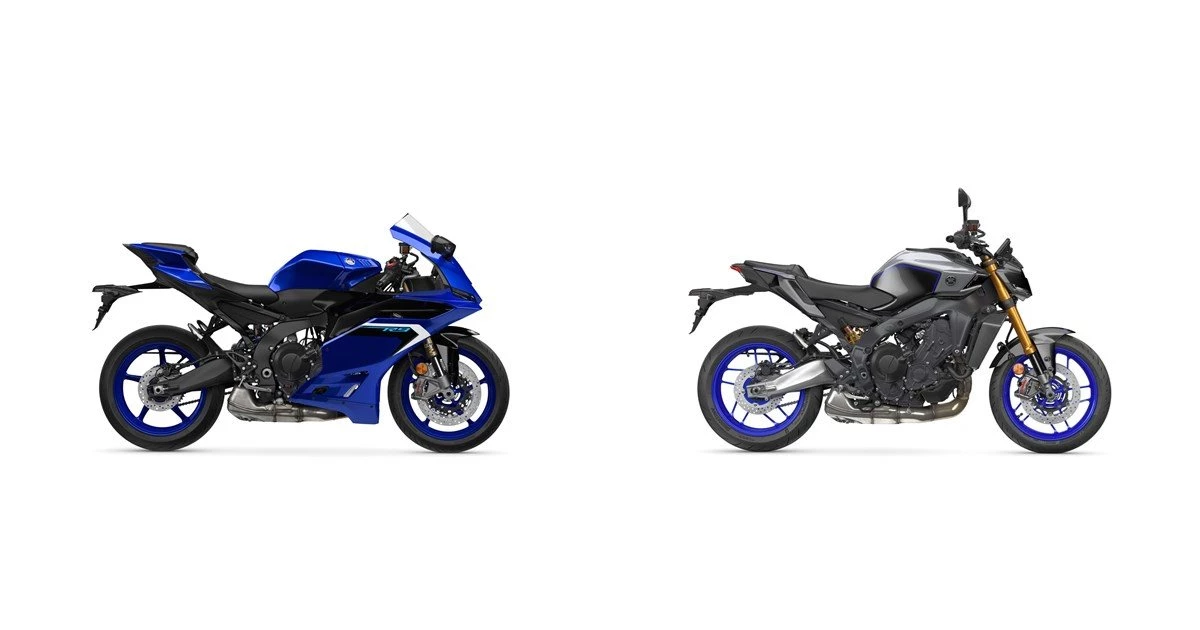 Yamaha R9 2025 vs Yamaha MT-09 SP 2024