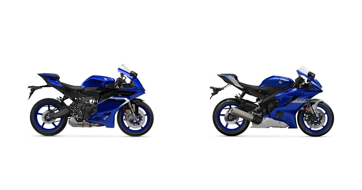 Yamaha R9 2025 vs Yamaha YZF-R6 2020