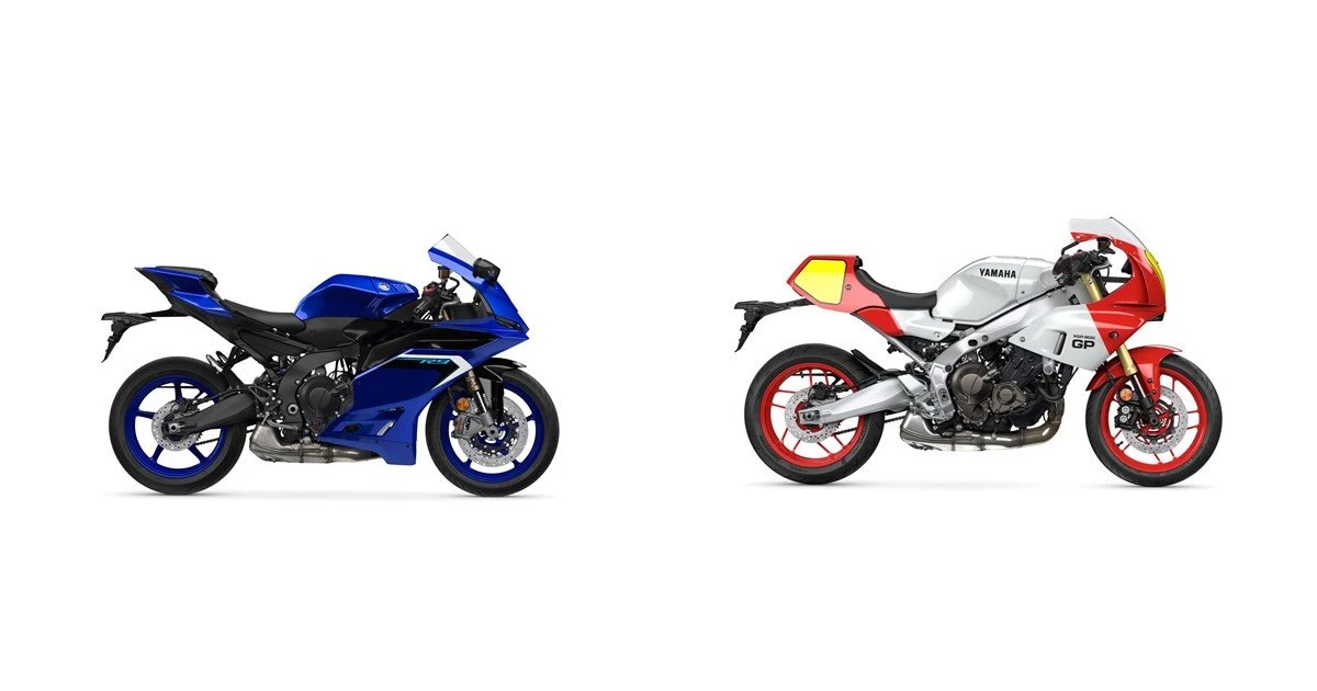 Yamaha R9 2025 vs Yamaha XSR900 GP 2024