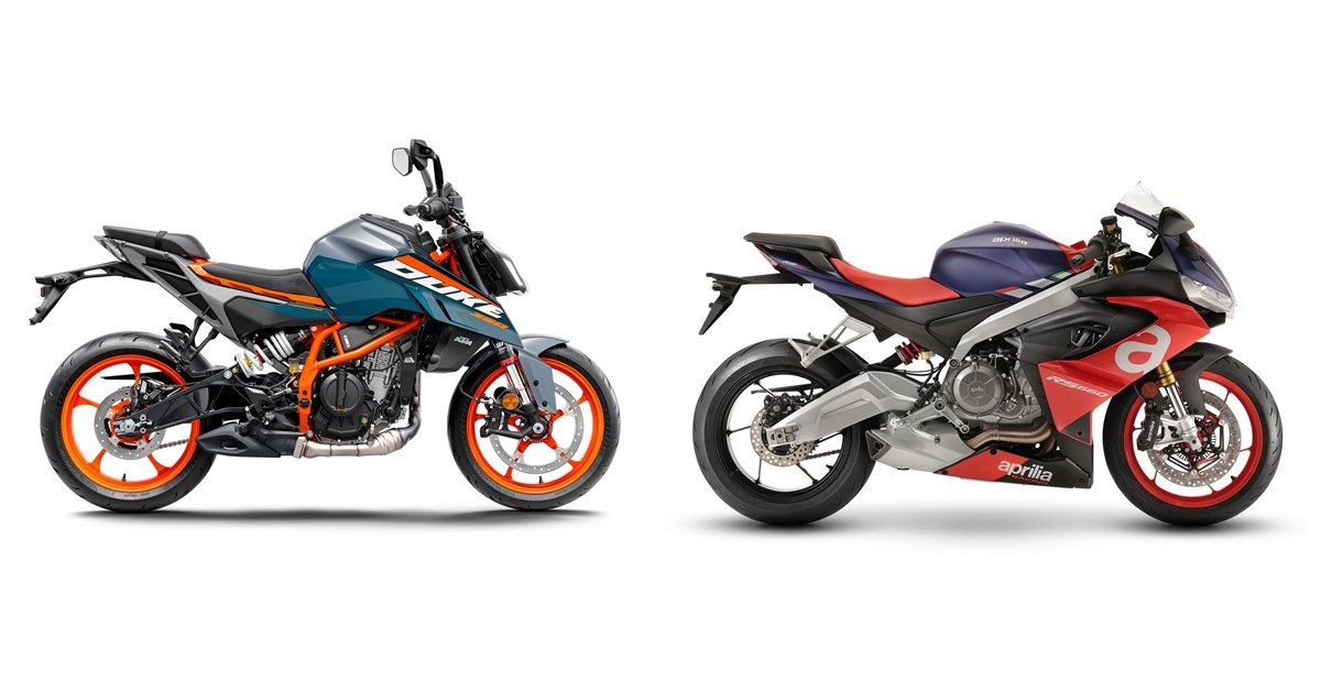KTM 390 Duke 2024 vs Aprilia RS 660 2021