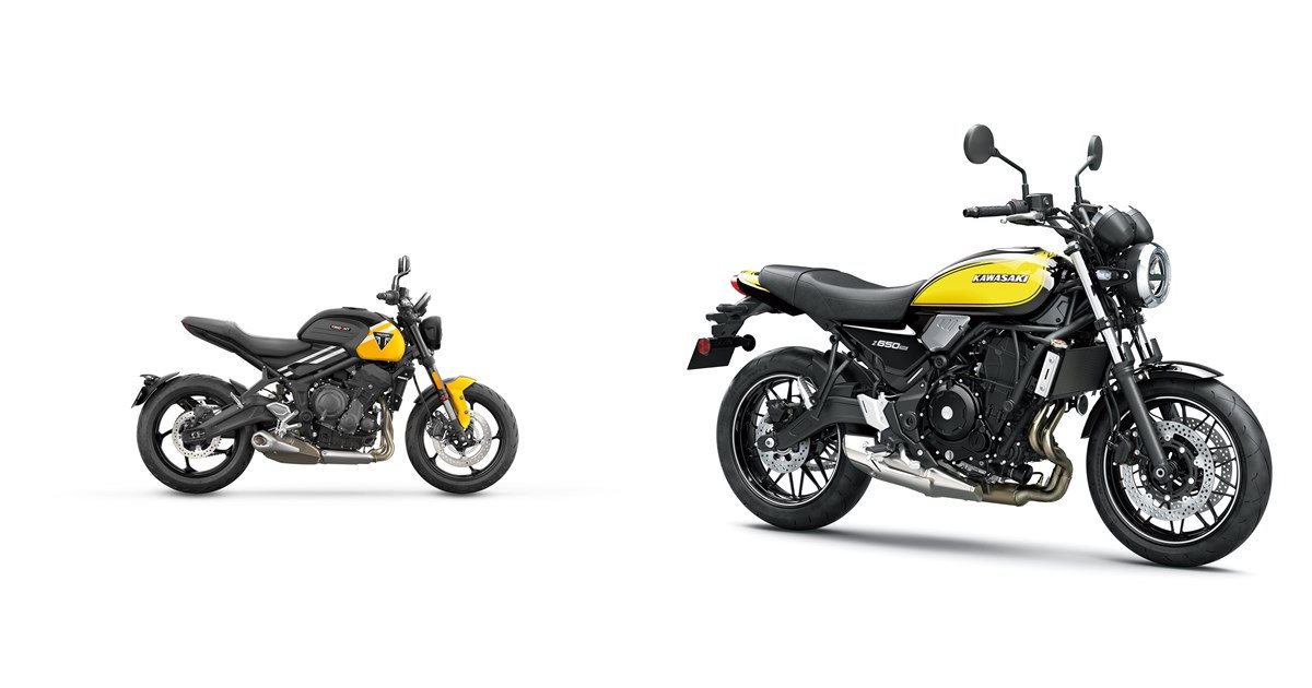 Triumph Trident 660 2025 vs Kawasaki Z650 RS 2025